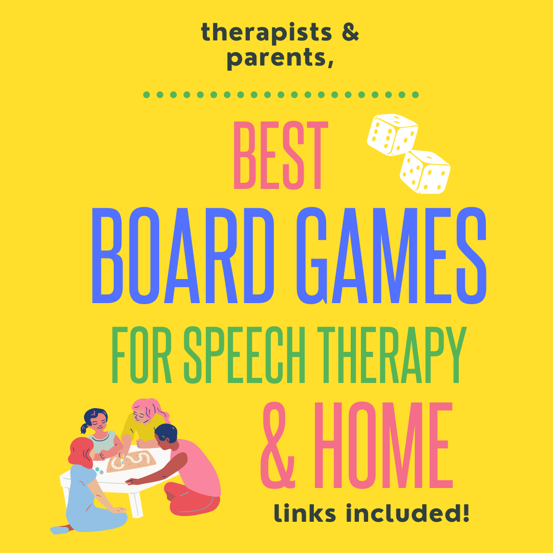 Best Board Games For Speech Therapy and Home 