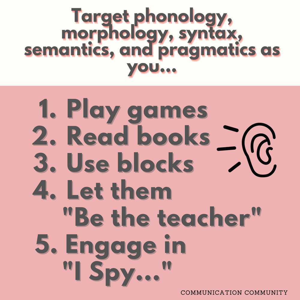 5 Simple (but effective) Receptive Language Activities