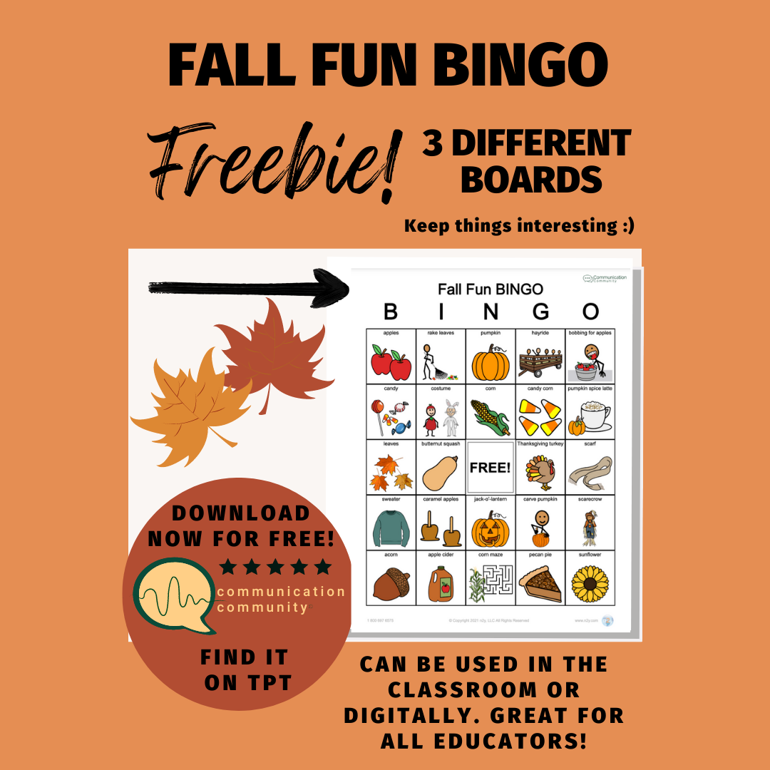 FREEBIE - Top Thanksgiving Activities for Speech Therapy (and more)