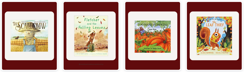 20 Fall Books for Speech Therapy & How to Use