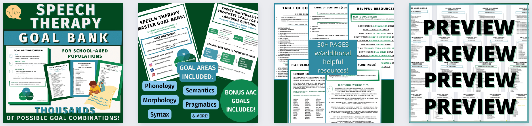 5 Domains of Language: Best of Therapy Tools! February 2021