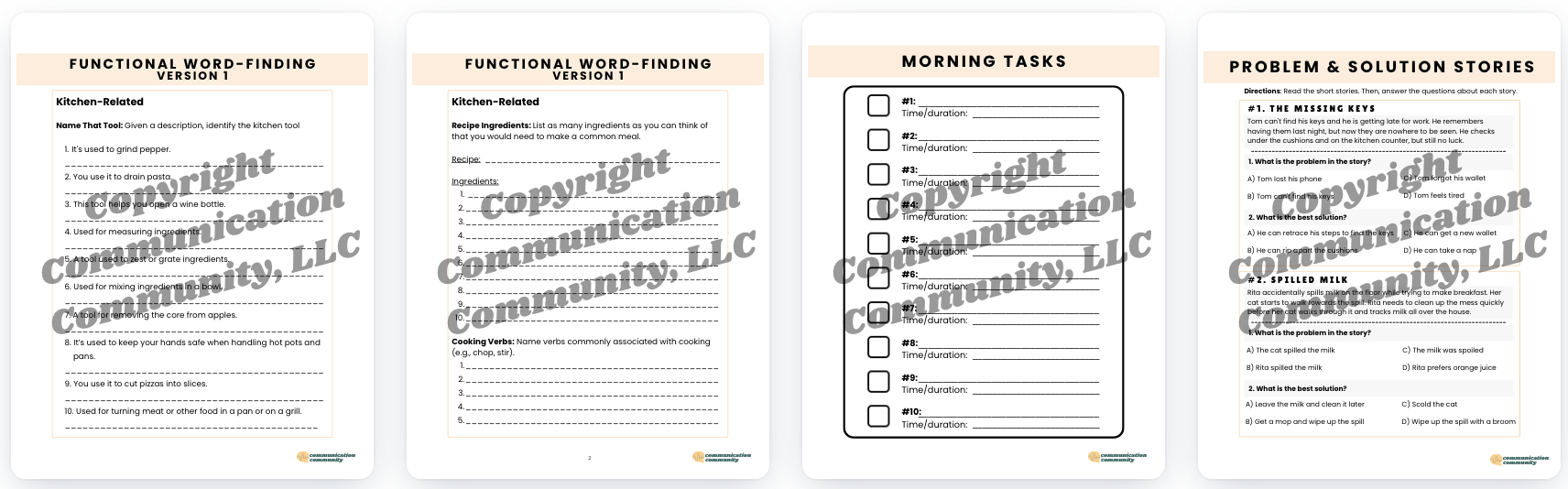 Cognition and Speech Therapy: Addressing Cognitive-Communicative Deficits