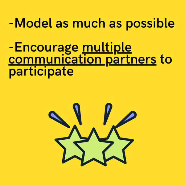 Aided Language Stimulation - What it is and How to use it