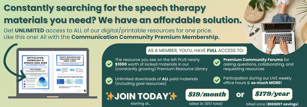 How to Write Apraxia Goals [with goal bank]