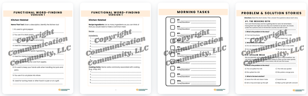 Cognition and Speech Therapy: Addressing Cognitive-Communicative Deficits